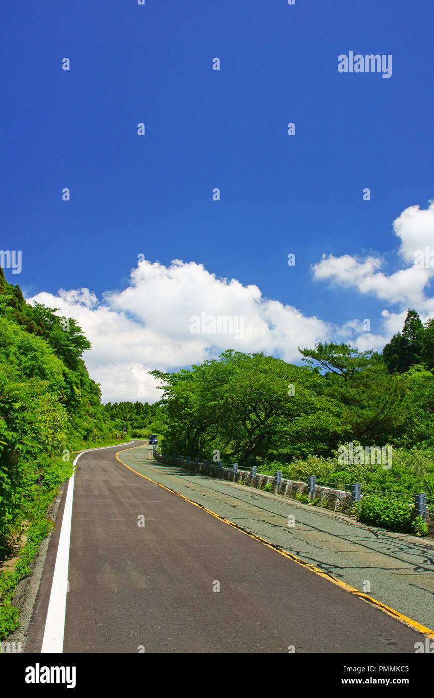 Aso Panorama line, Kumamo Prefecture, Japan Stock Photo - Alamy