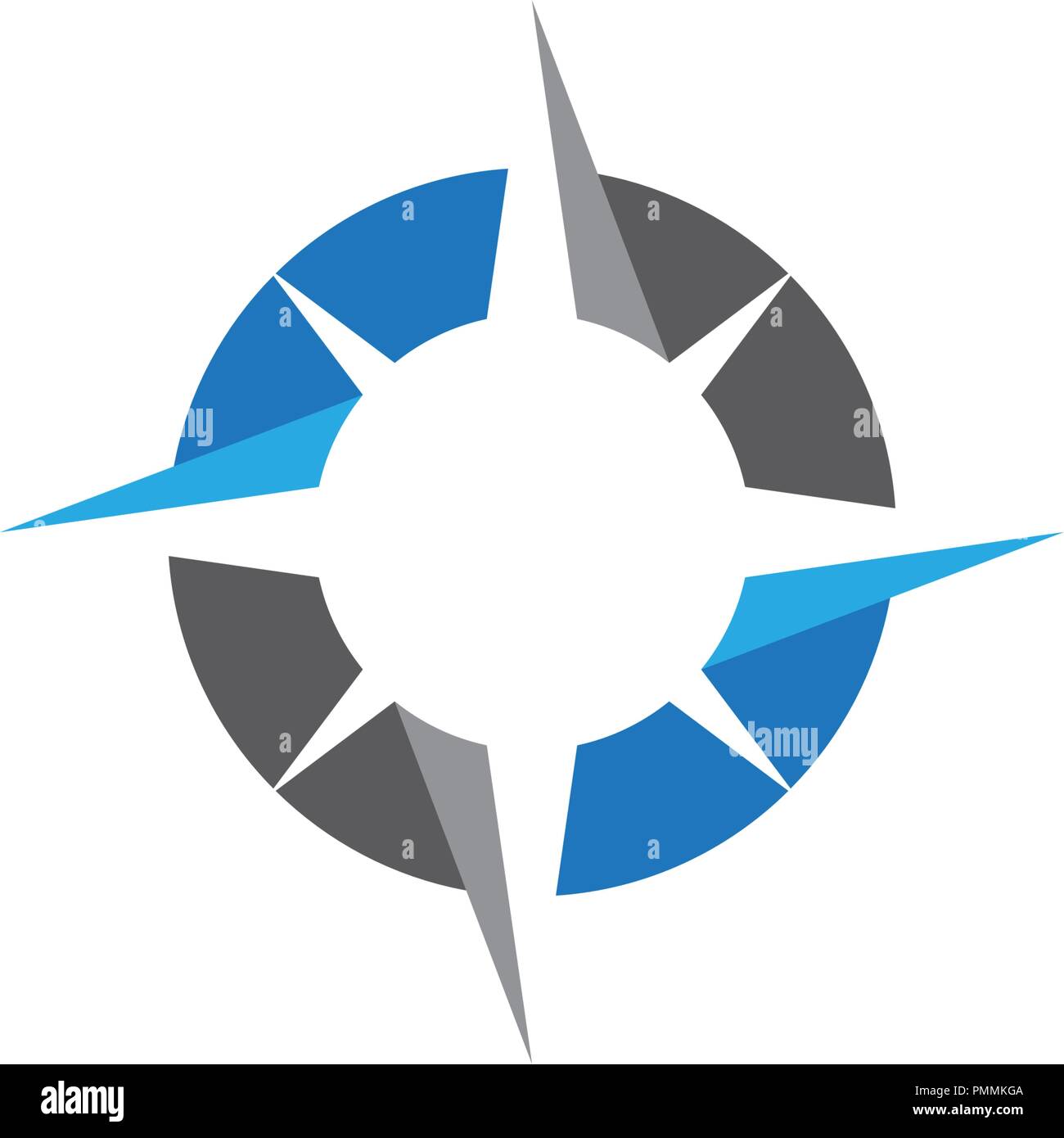 Compass Logo Template vector icon illustration design Stock Vector ...