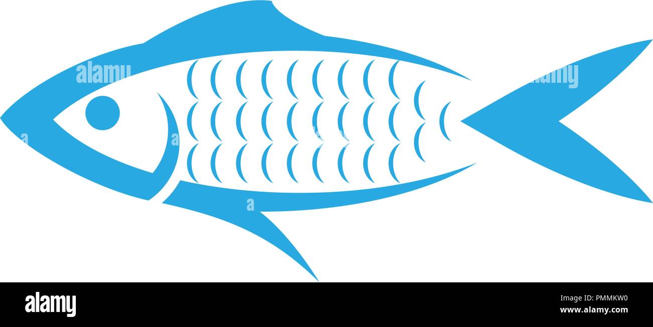Fish logo template Creative vector icon symbol Stock Vector Image & Art ...