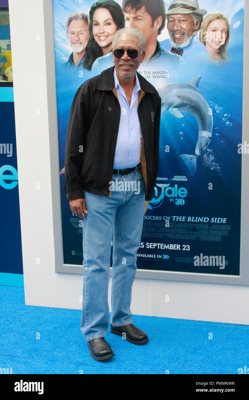 Morgan Freeman at the World Premiere of Warner Brothers Pictures ...