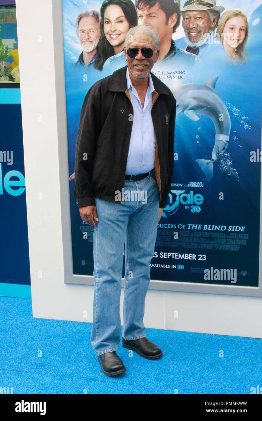 Morgan Freeman at the World Premiere of Warner Brothers Pictures ...