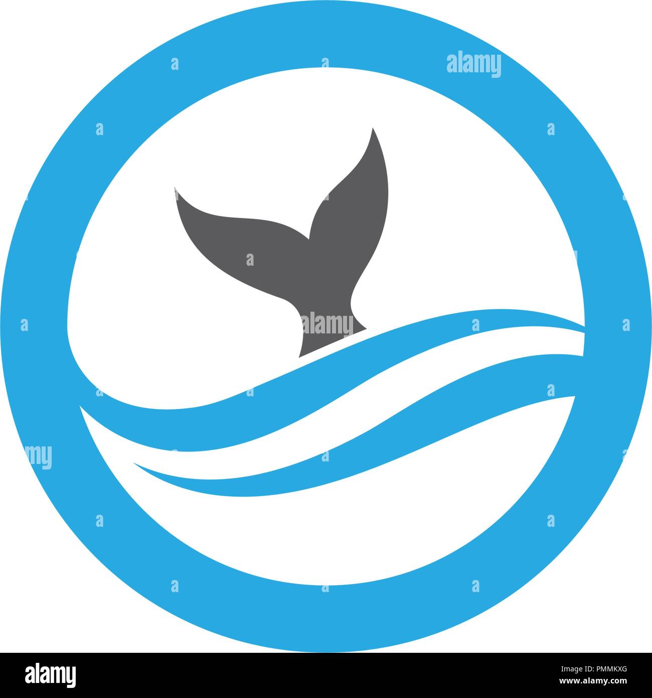 Fish logo template Creative vector icon symbol Stock Vector Image & Art ...