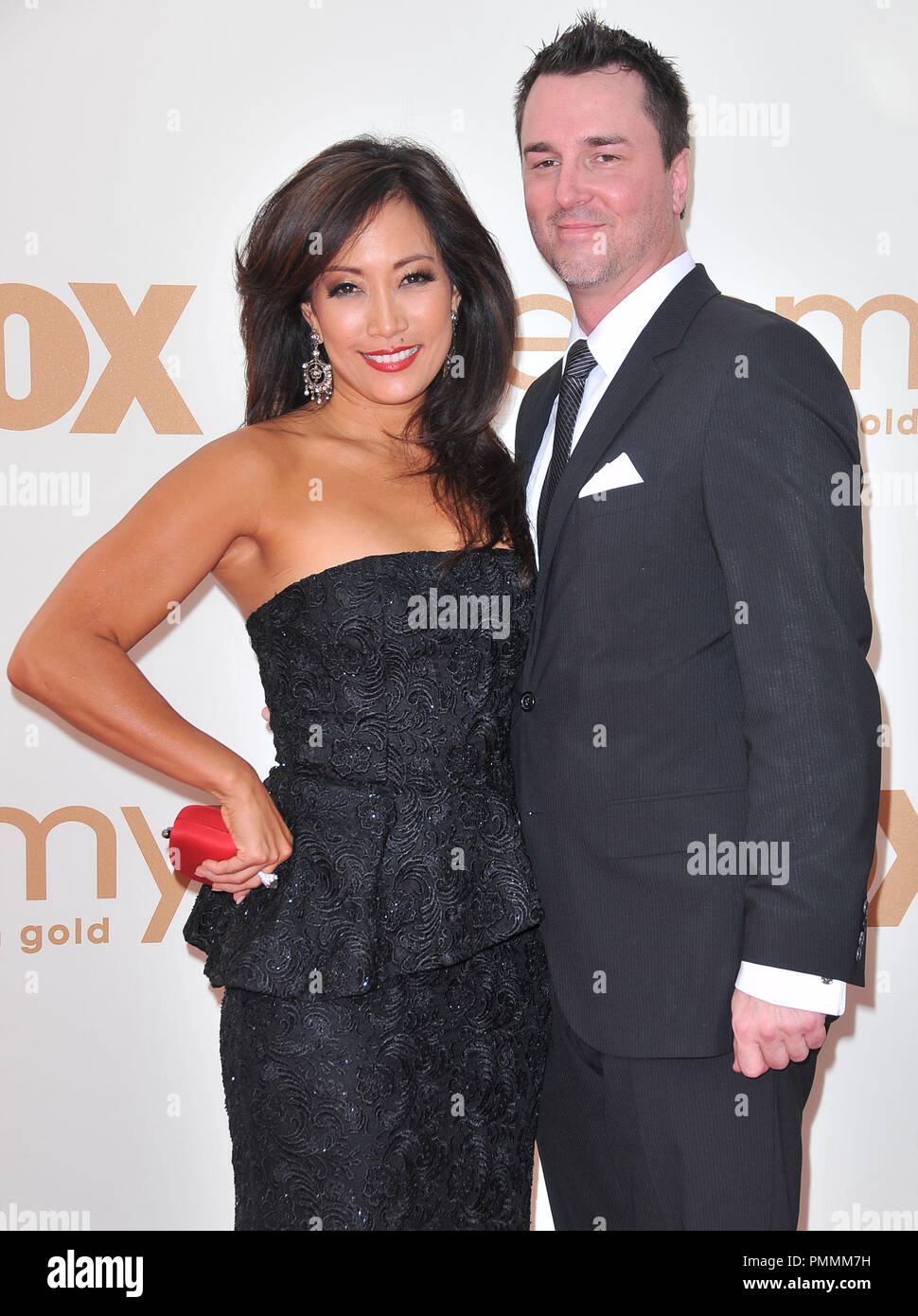 Carrie Ann Inaba & Jesse Sloan at the 63rd Annual Primetime Emmy Awards ...
