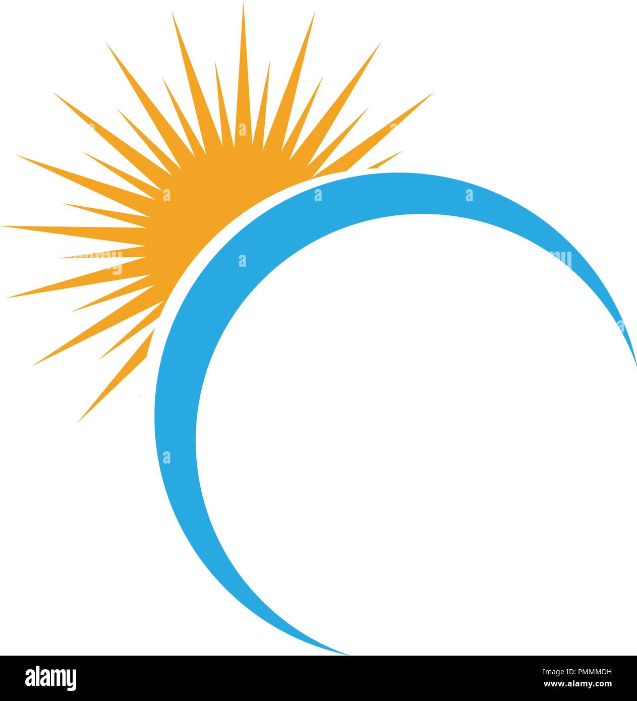 Sun Vector illustration Icon Logo Template design Stock Vector Image ...