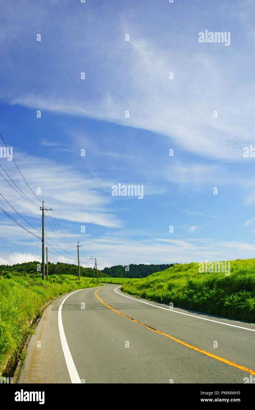 Aso milk road hi-res stock photography and images - Alamy