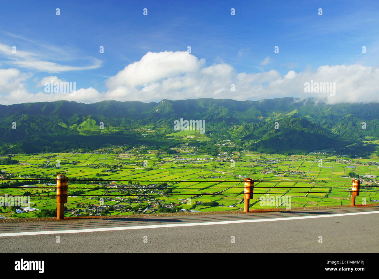 Aso Panorama line, Kumamo Prefecture, Japan Stock Photo - Alamy