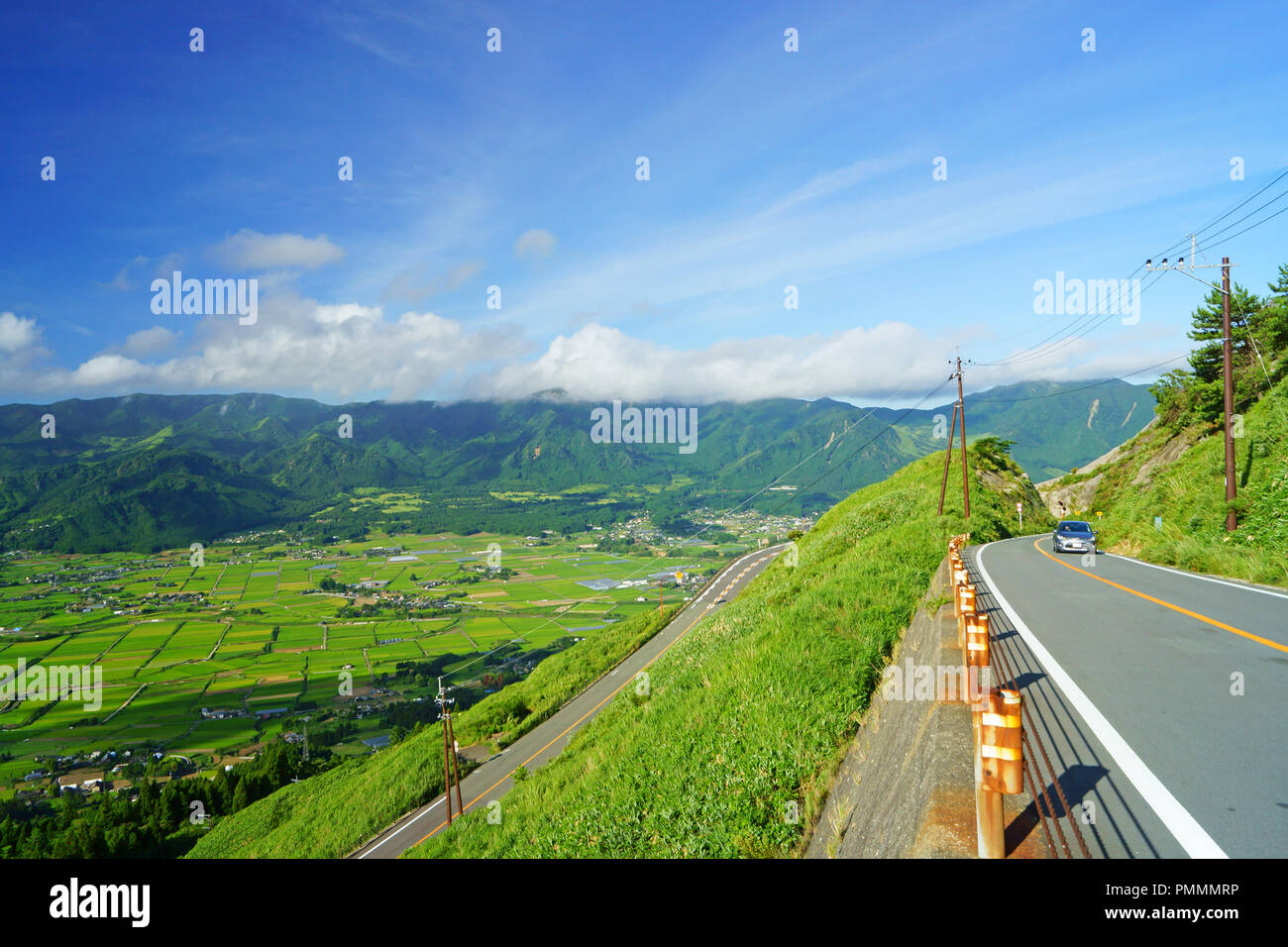 Aso Panorama line, Kumamo Prefecture, Japan Stock Photo - Alamy