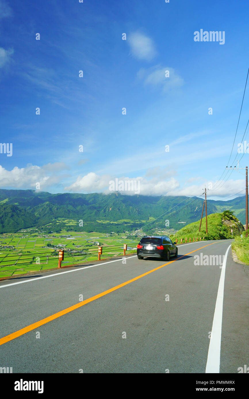Aso panorama line hi-res stock photography and images - Alamy
