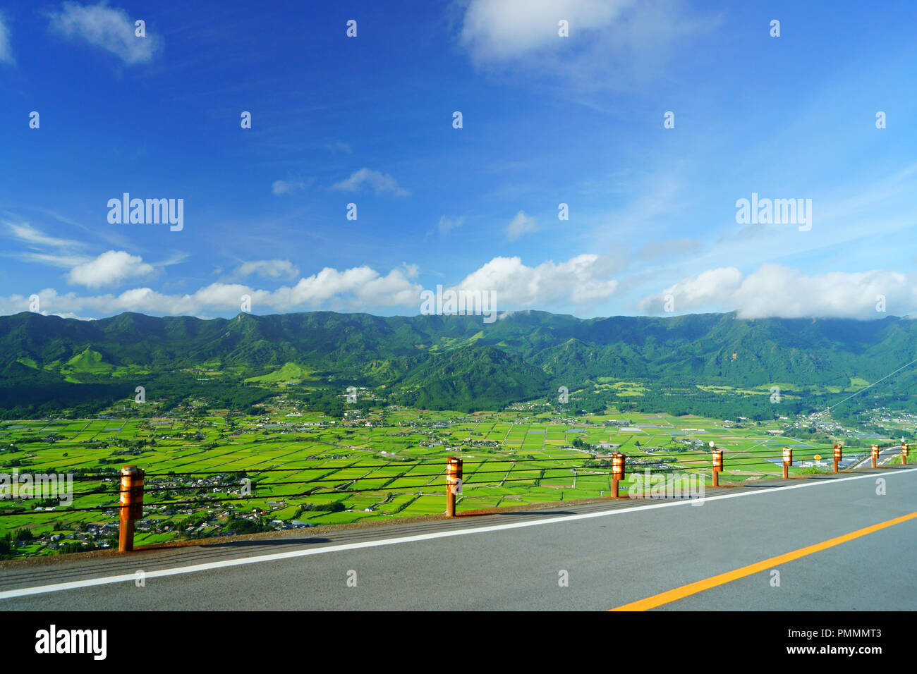 Aso Panorama line, Kumamo Prefecture, Japan Stock Photo - Alamy
