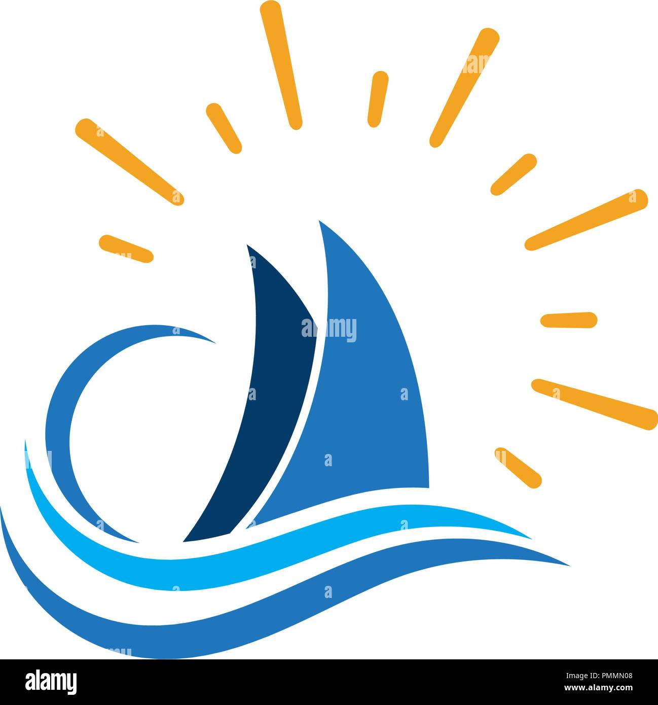 Cruise ship Logo Template vector icon illustration design Stock Vector ...