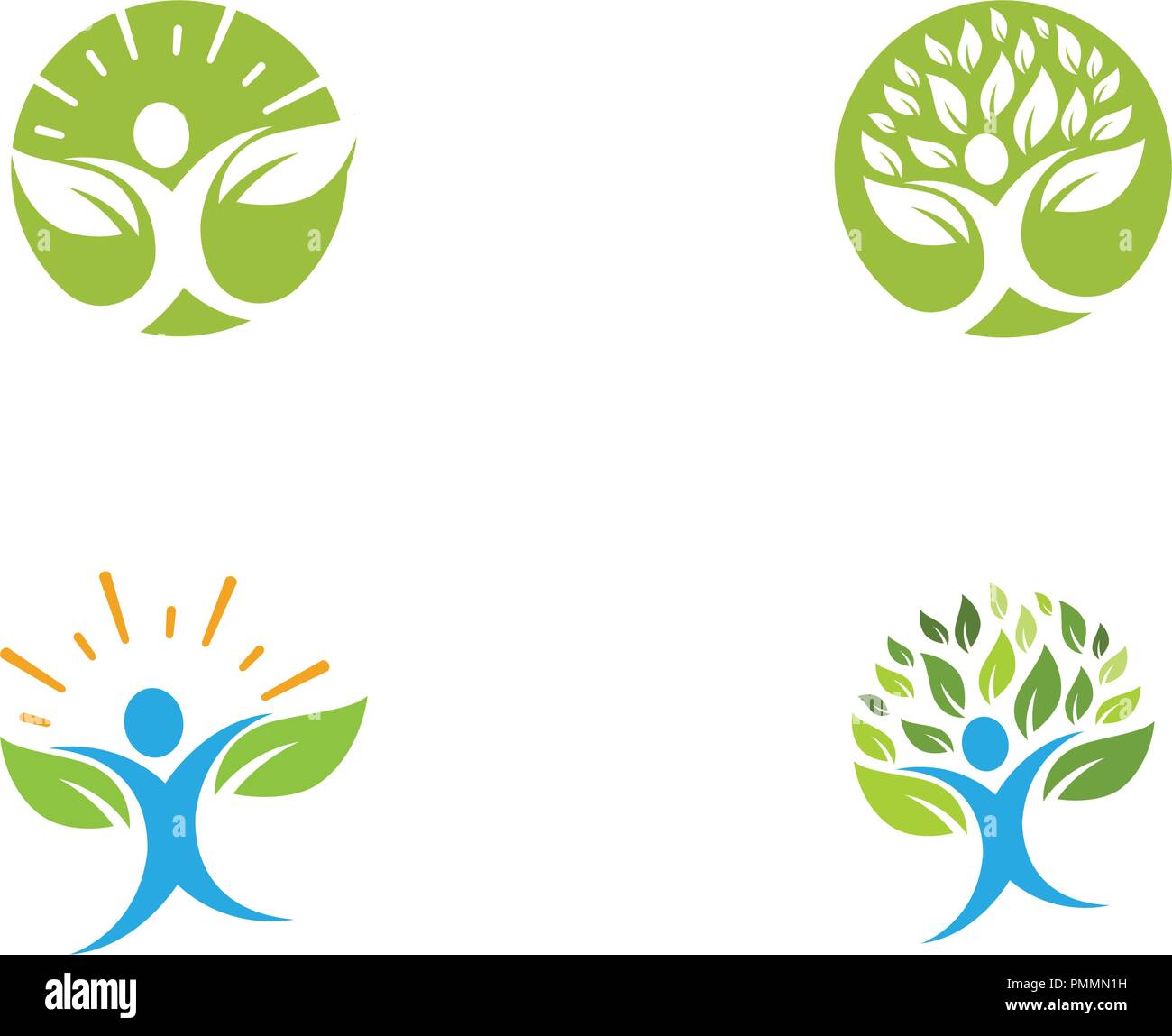 Human character logo sign illustration vector design Stock Vector Image ...