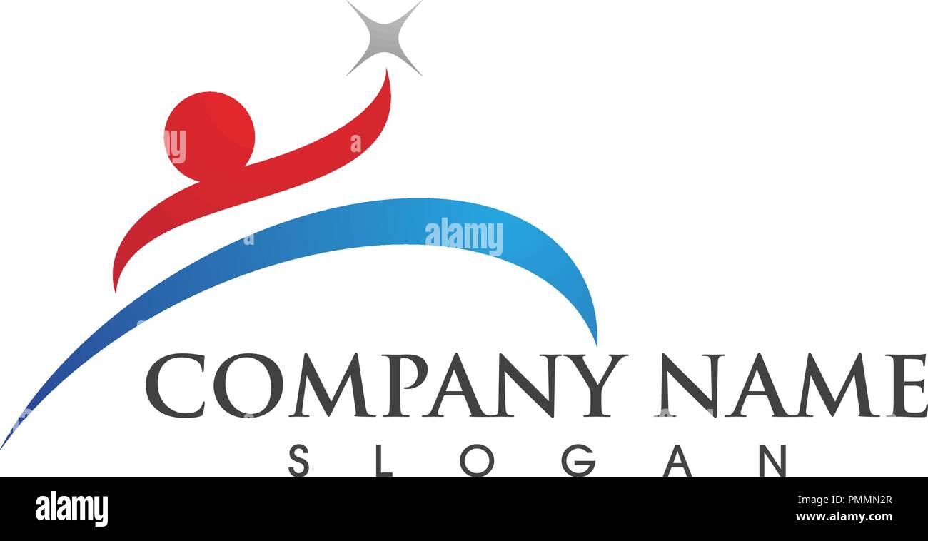 Human character logo sign illustration vector design Stock Vector Image ...