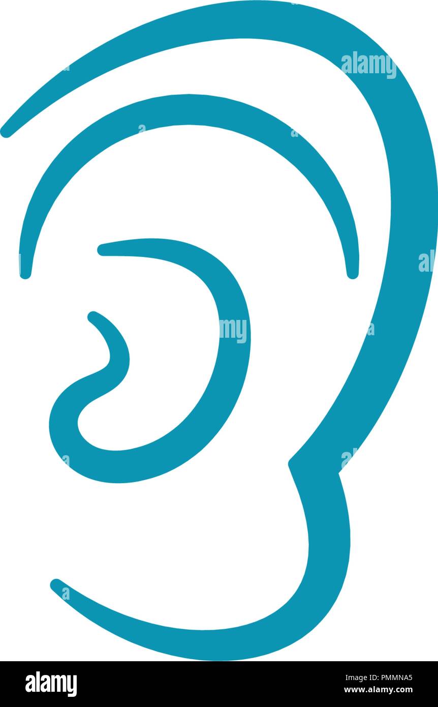 Hearing Logo Template vector icon design Stock Vector Image & Art - Alamy
