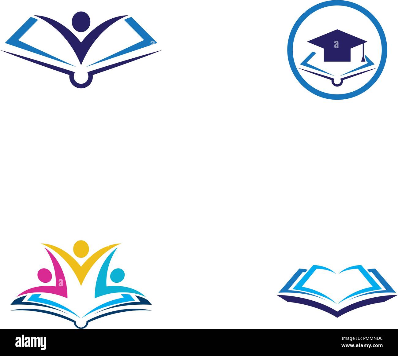 Education Logo Template vector icon illustration design Stock Vector ...
