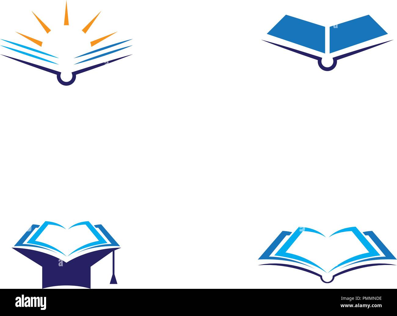 Education Logo Template vector icon illustration design Stock Vector ...