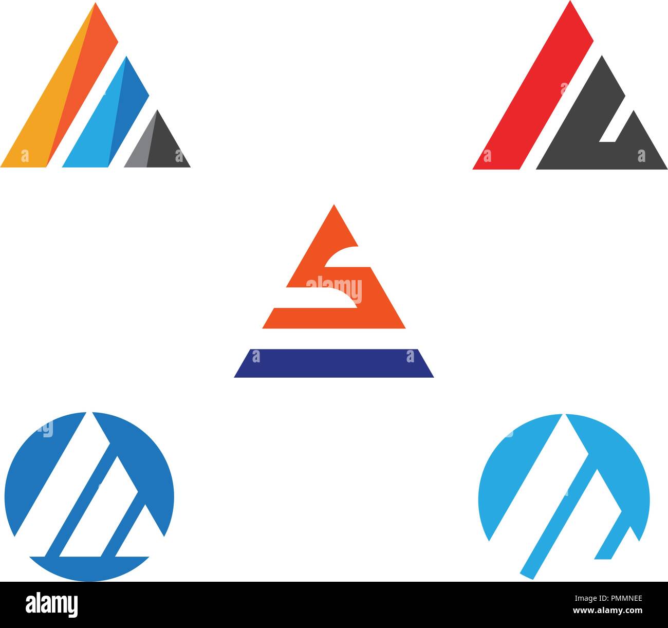 A Letter Logo Template vector icon illustration design Stock Vector ...