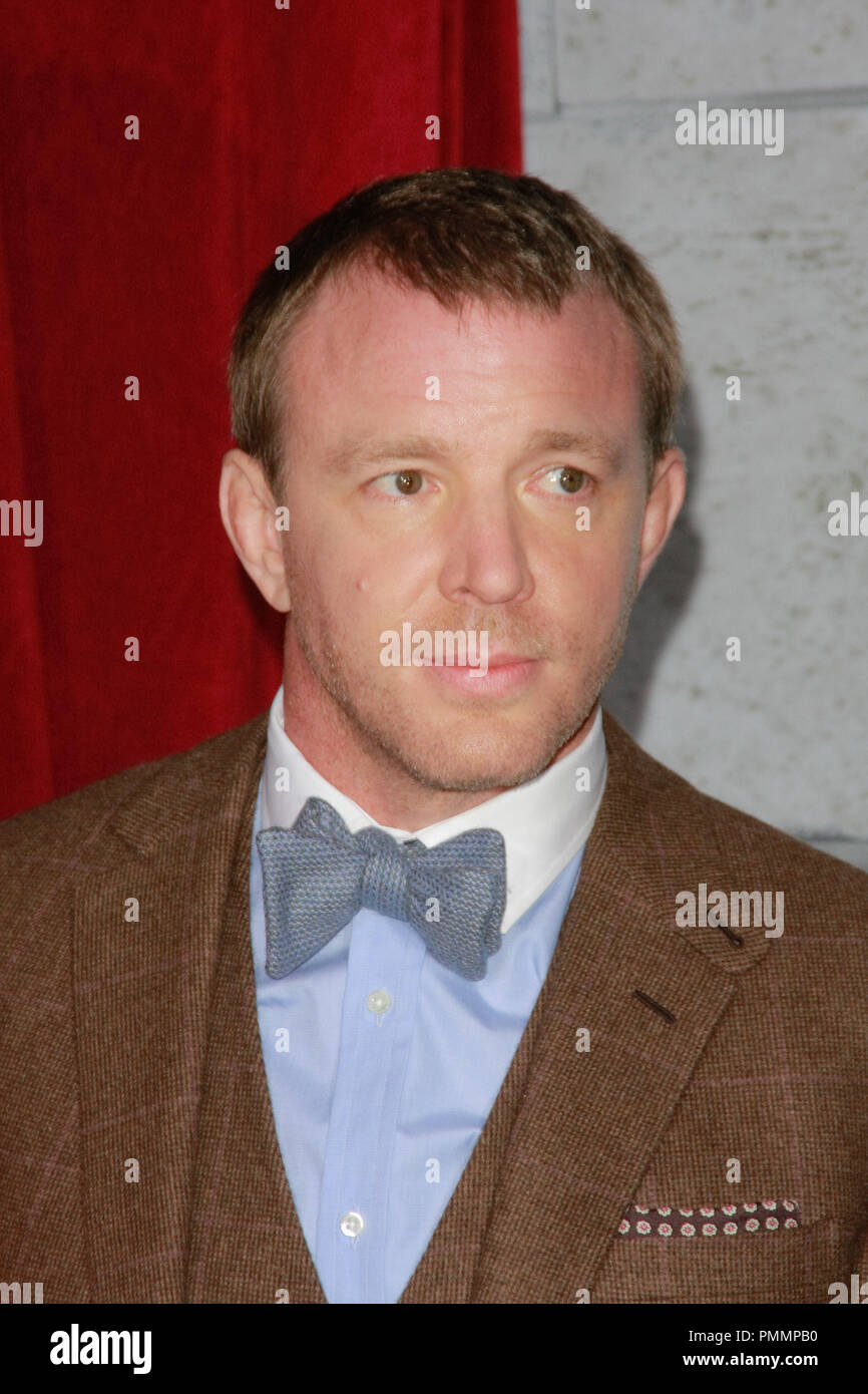 Guy Ritchie at the Premiere of Warner Brothers Pictures' "Sherlock ...