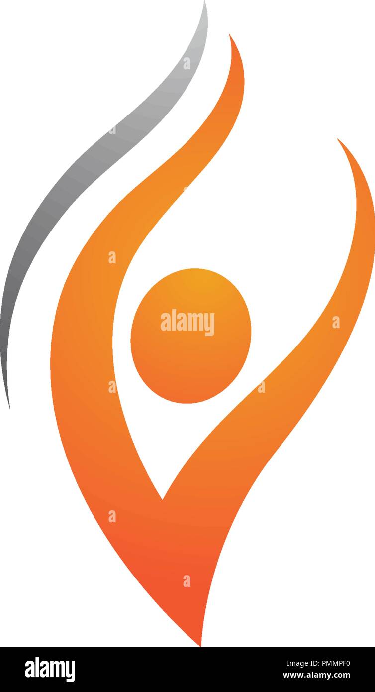 Human character logo sign illustration vector design Stock Vector Image ...