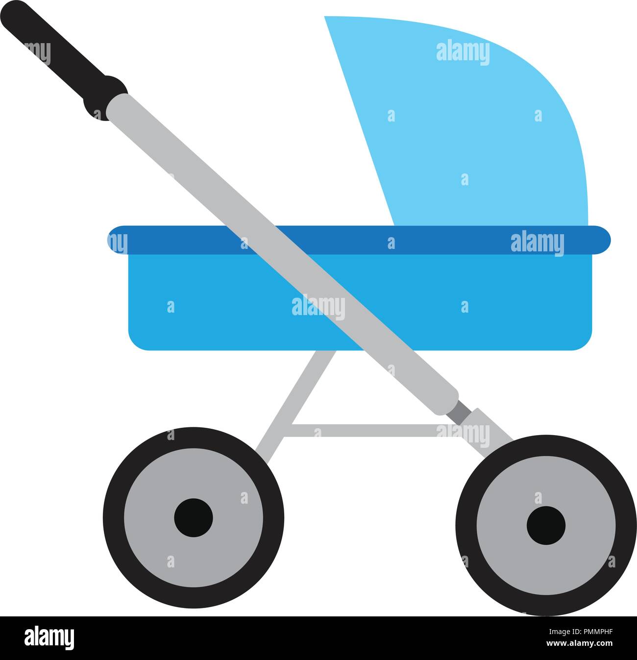 Isolated baby stroller icon Stock Vector Image & Art - Alamy