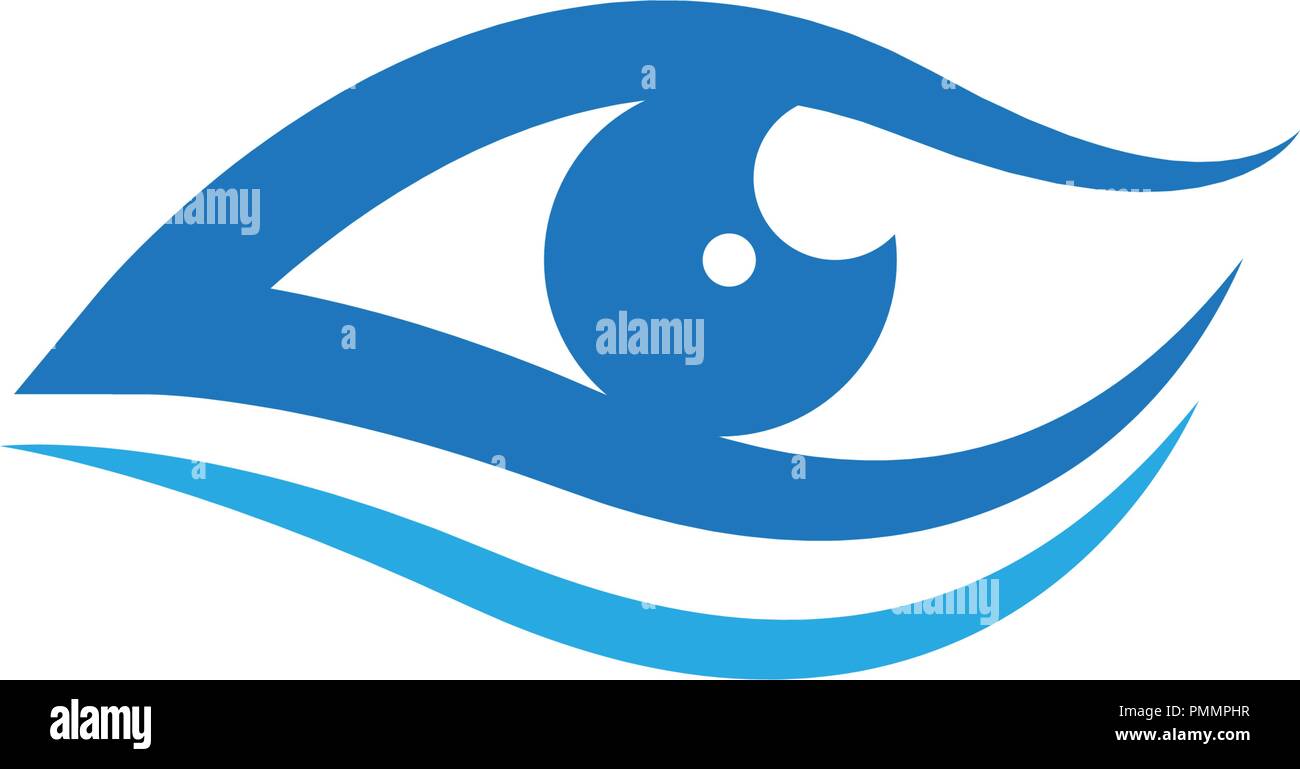Branding Identity Corporate Eye Care vector logo design Stock Vector ...