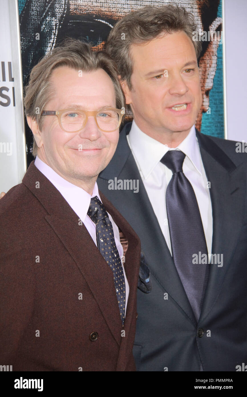 Gary Oldman, Colin Firth 12/06/2011 "Tinker,Tailor,Soldier,Spy ...