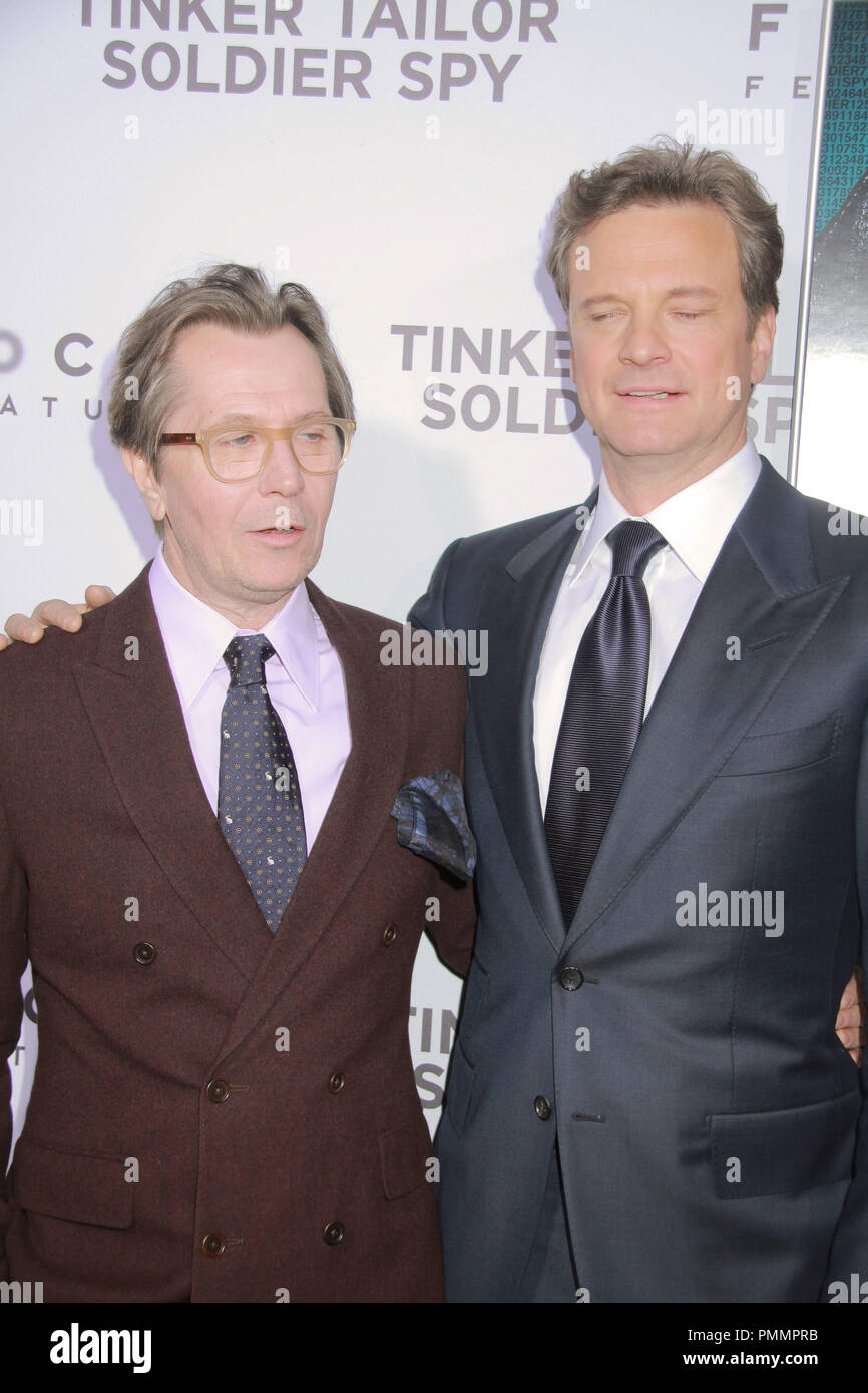 Gary Oldman, Colin Firth 12/06/2011 "Tinker,Tailor,Soldier,Spy ...