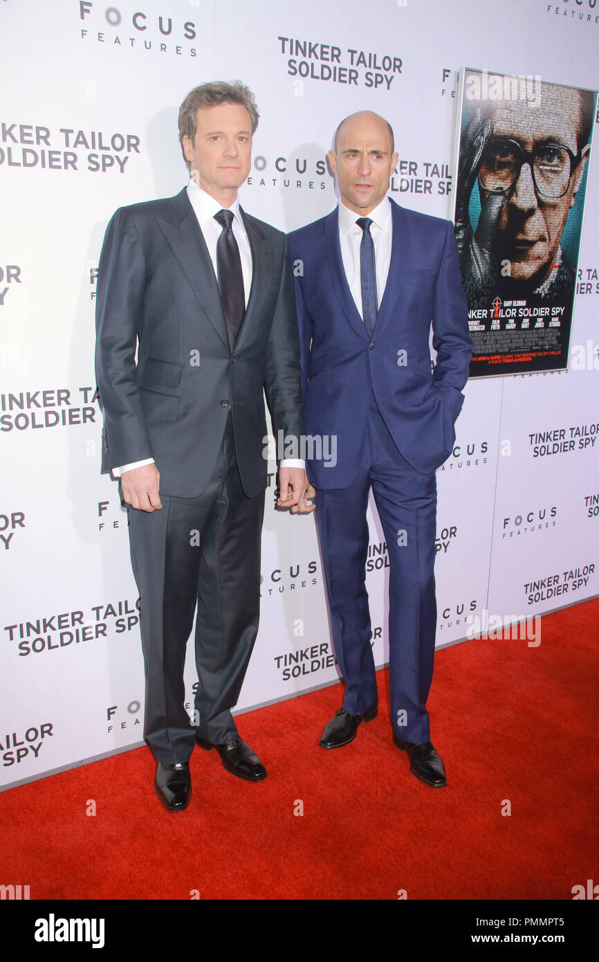 Colin Firth, mark Strong 12/06/2011 "Tinker,Tailor,Soldier,Spy ...
