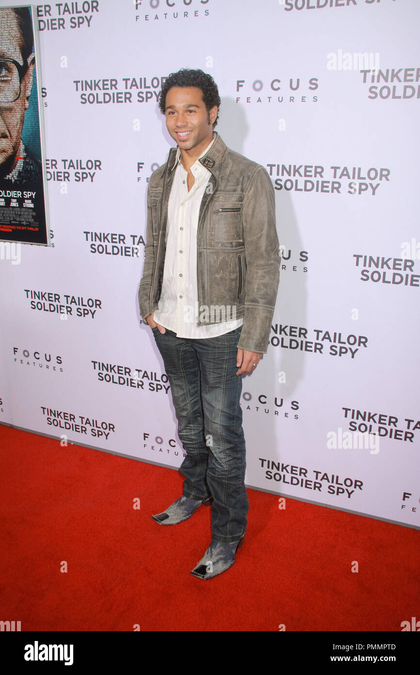 Corbin Bleu 12/06/2011 "Tinker,Tailor,Soldier,Spy" Premiere held at ...
