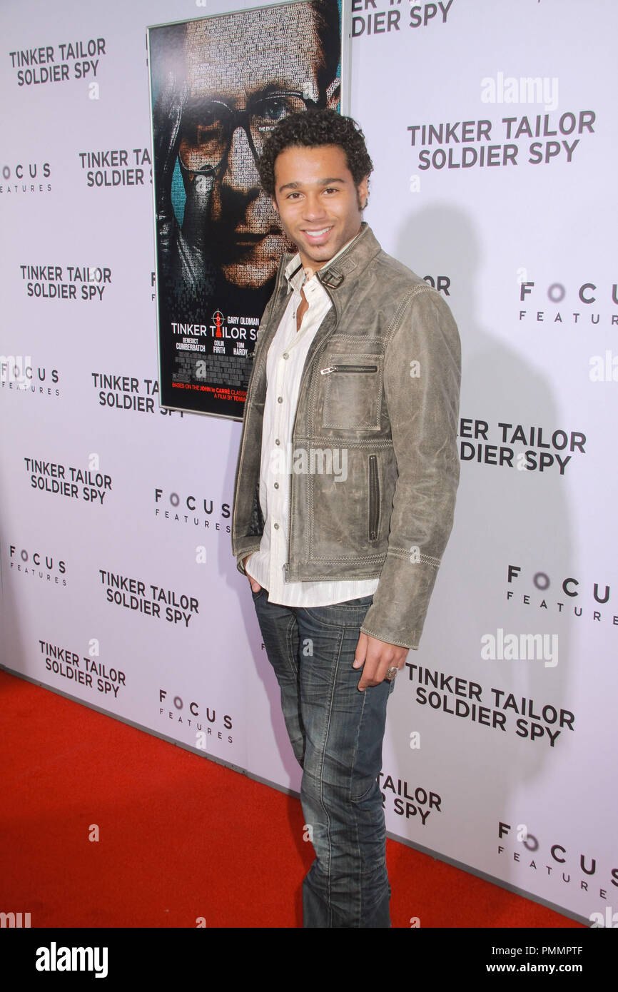 Corbin Bleu 12/06/2011 "Tinker,Tailor,Soldier,Spy" Premiere held at ...