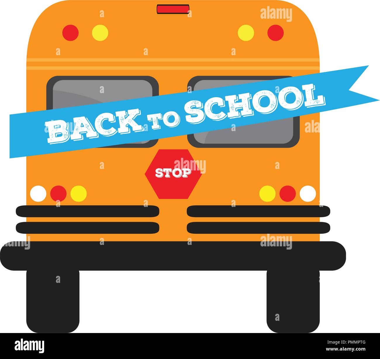 School bus. Back to school concept image Stock Vector Image & Art - Alamy