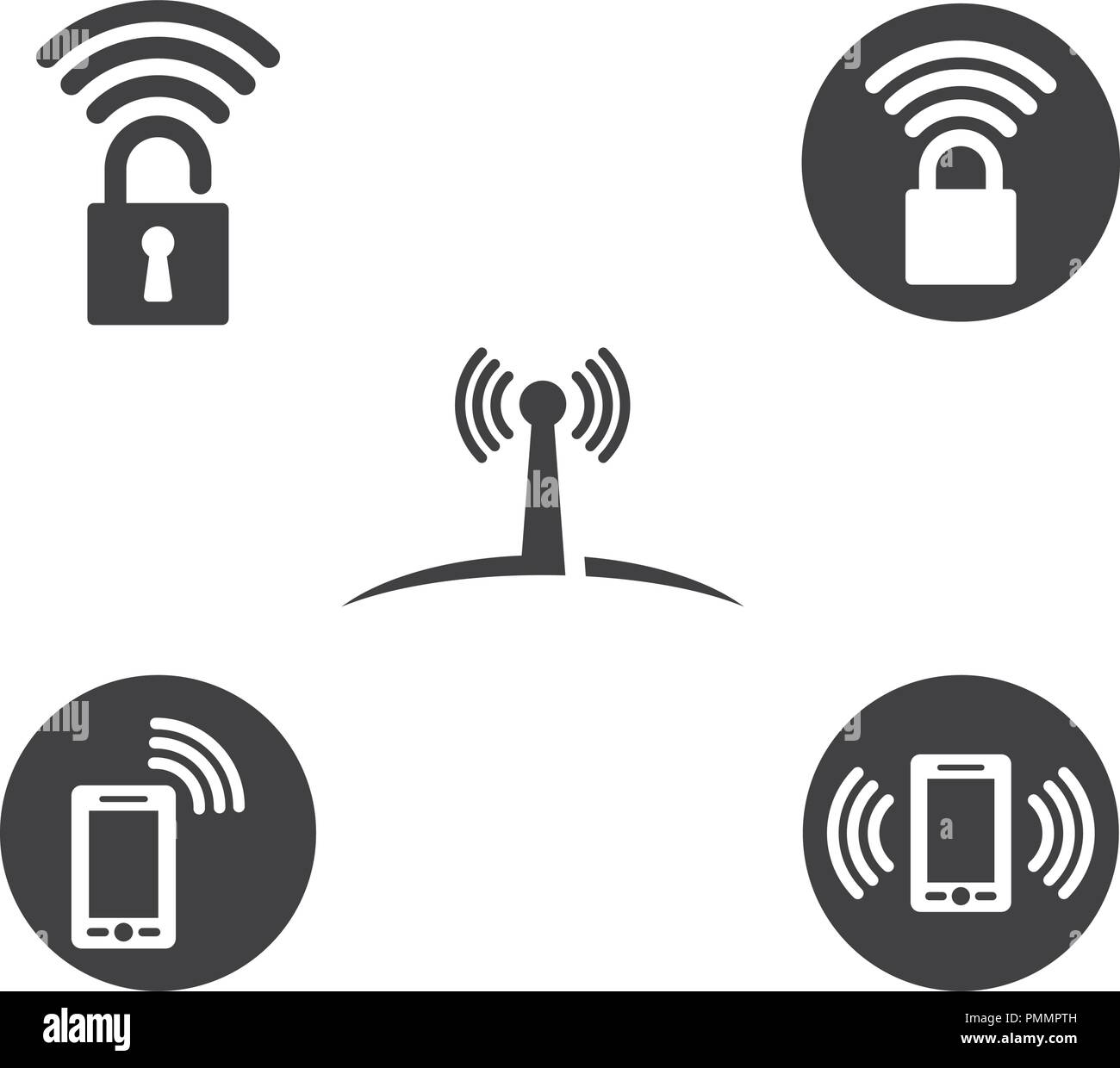 Remote connection vector vectors hi-res stock photography and images ...