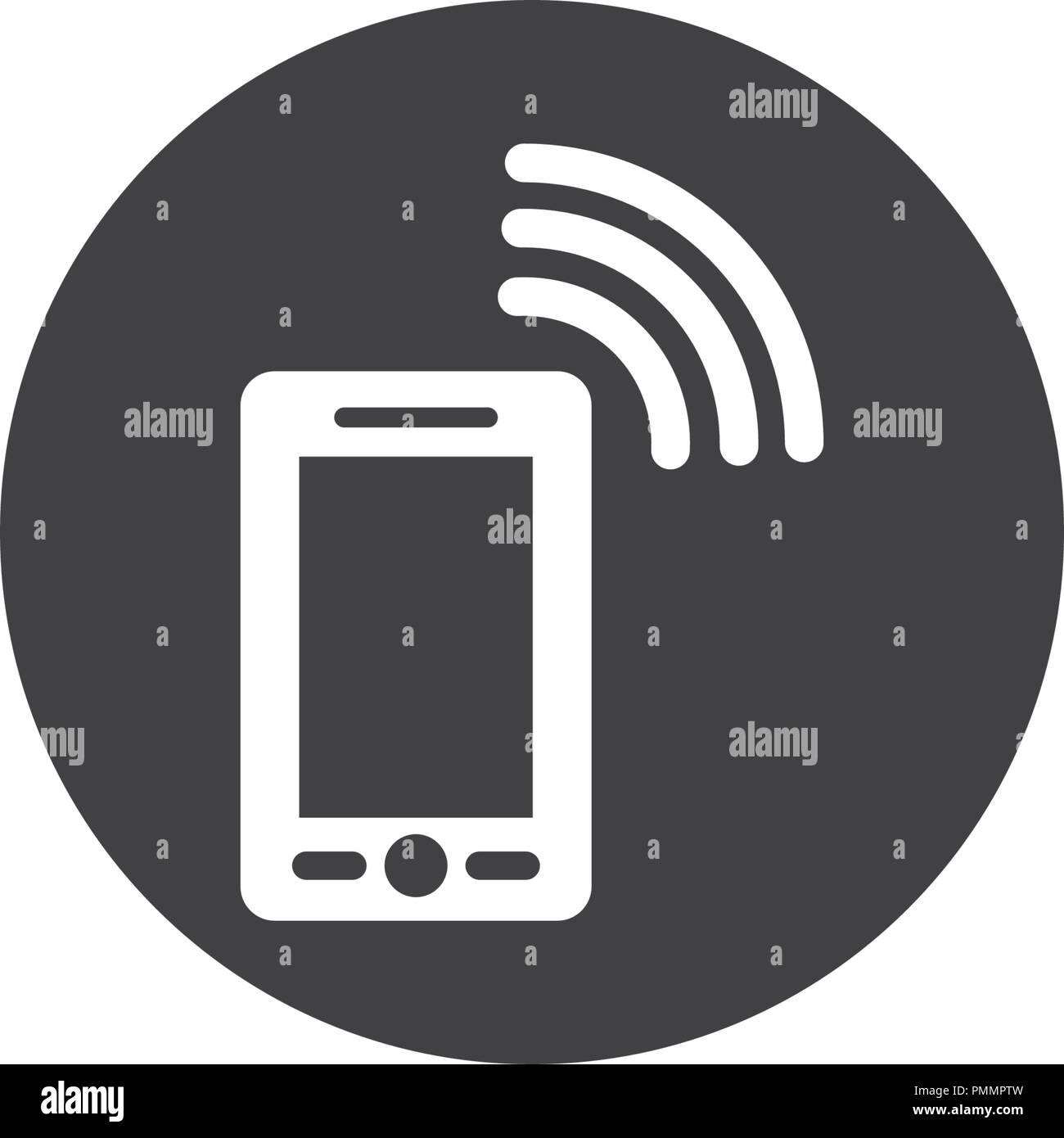 wireless Logo Template vector icon illustration design Stock Vector ...