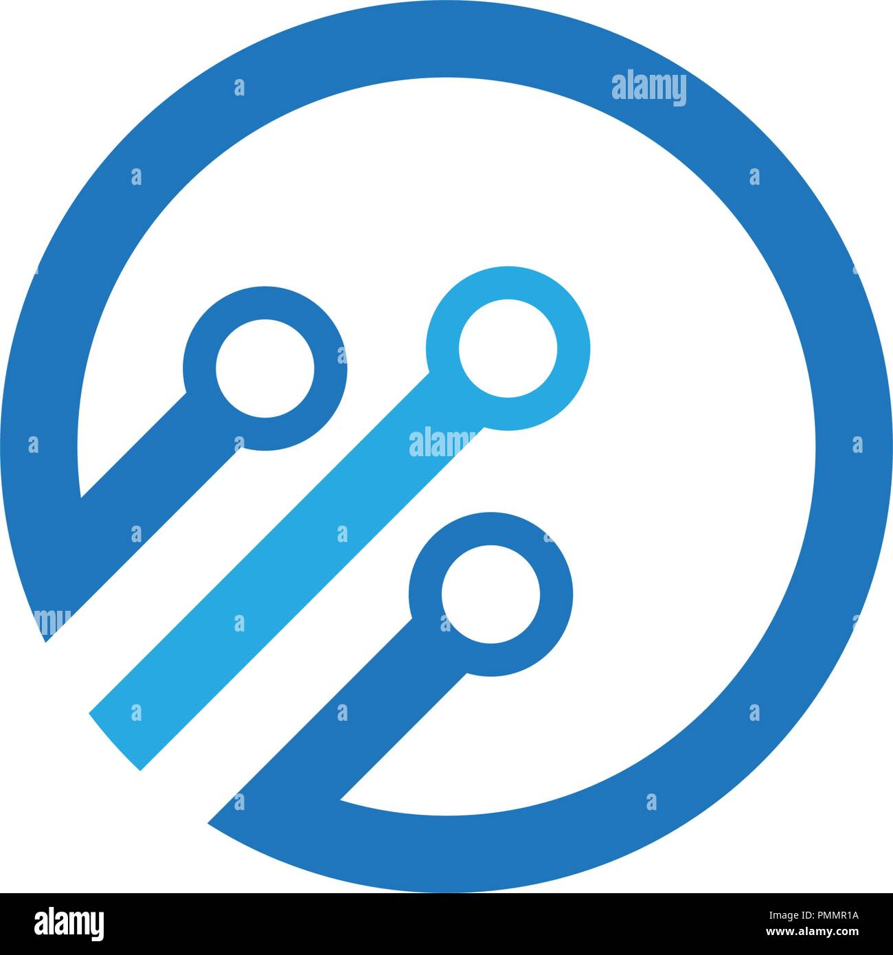 Circuit Logo Template vector illustration icon design Stock Vector ...