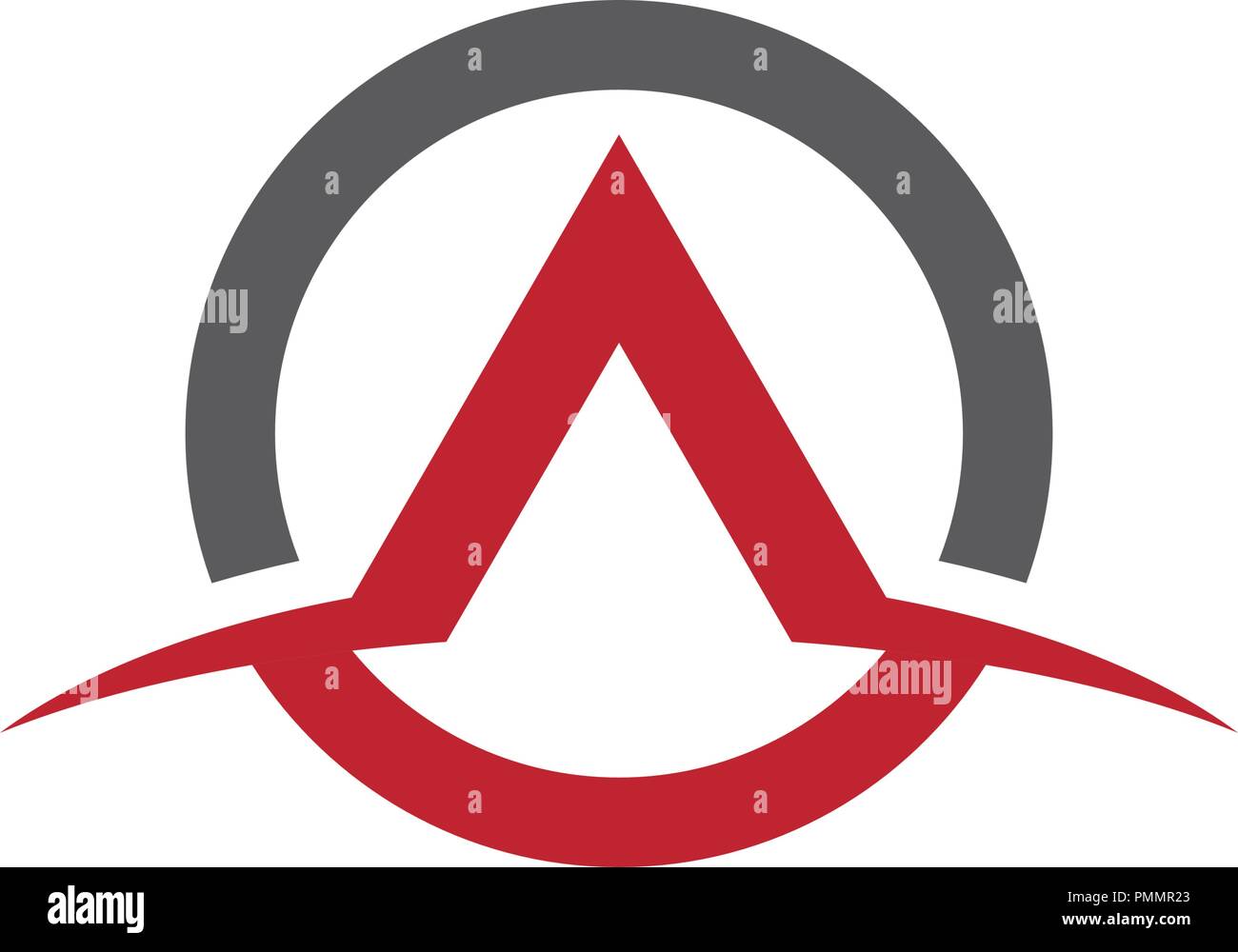 Simple a logo vector vectors hi-res stock photography and images - Alamy