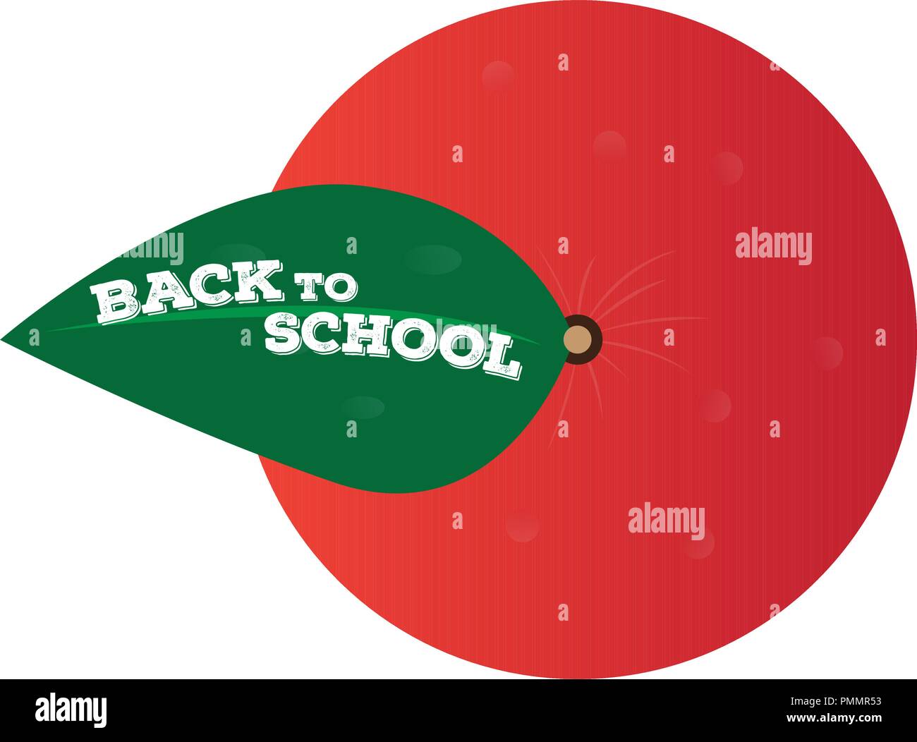 Apple back Stock Vector Images - Alamy