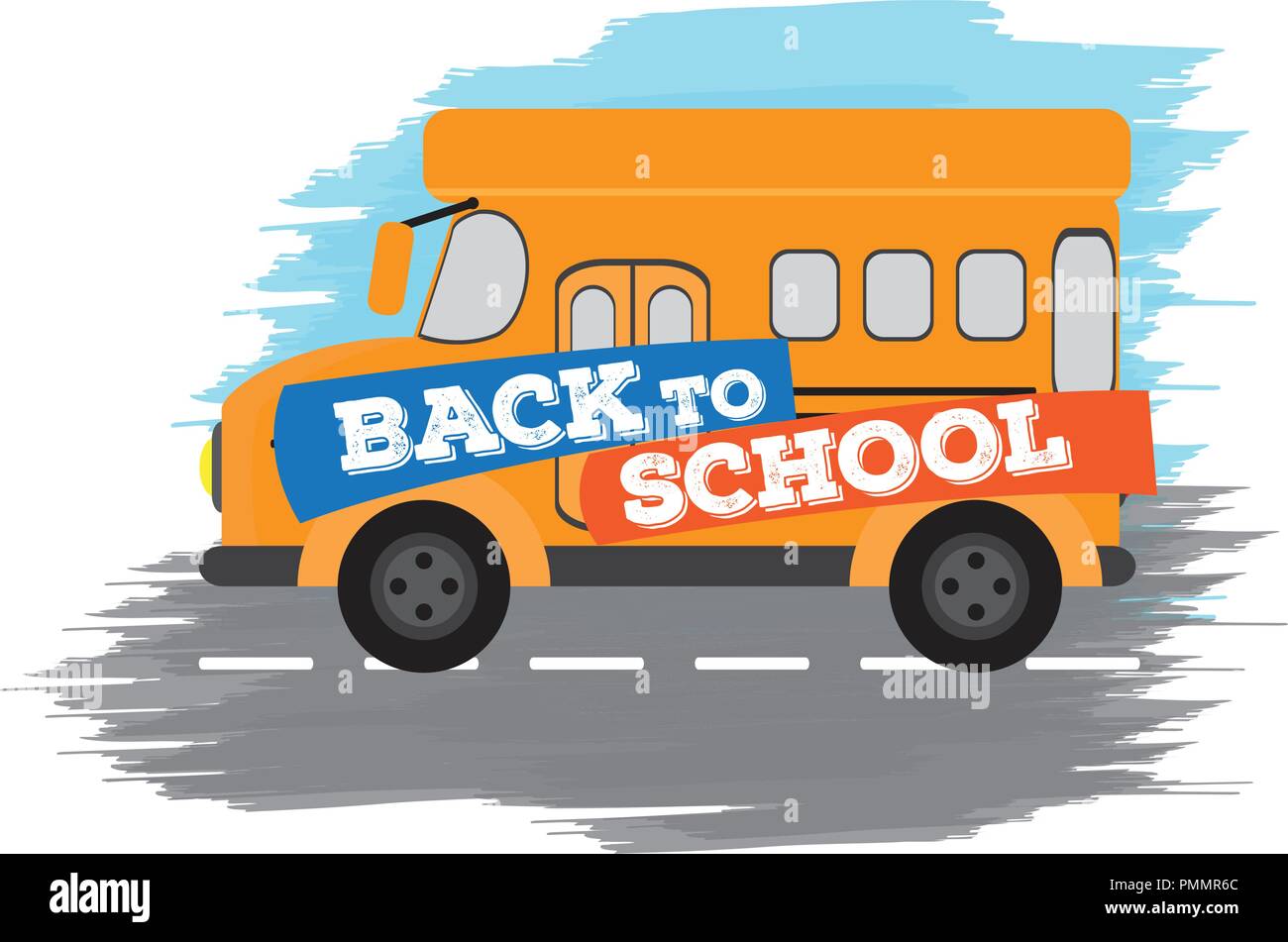 School bus. Back to school concept image Stock Vector Image & Art - Alamy