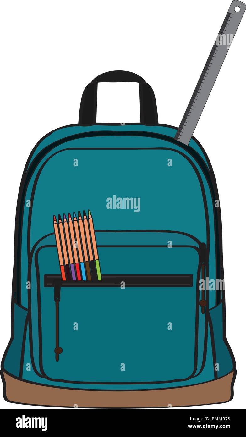 Isolated Image Of A Ruler Stock Vector Images - Alamy