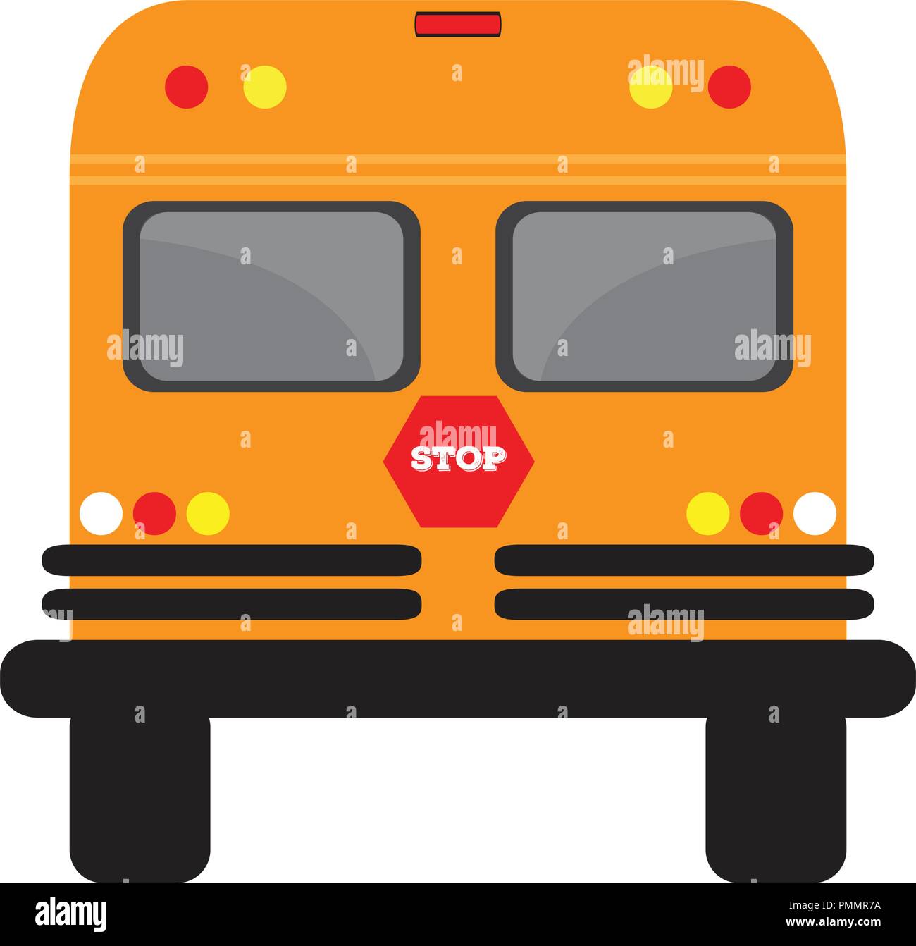 Bus schoolbus Stock Vector Images - Alamy