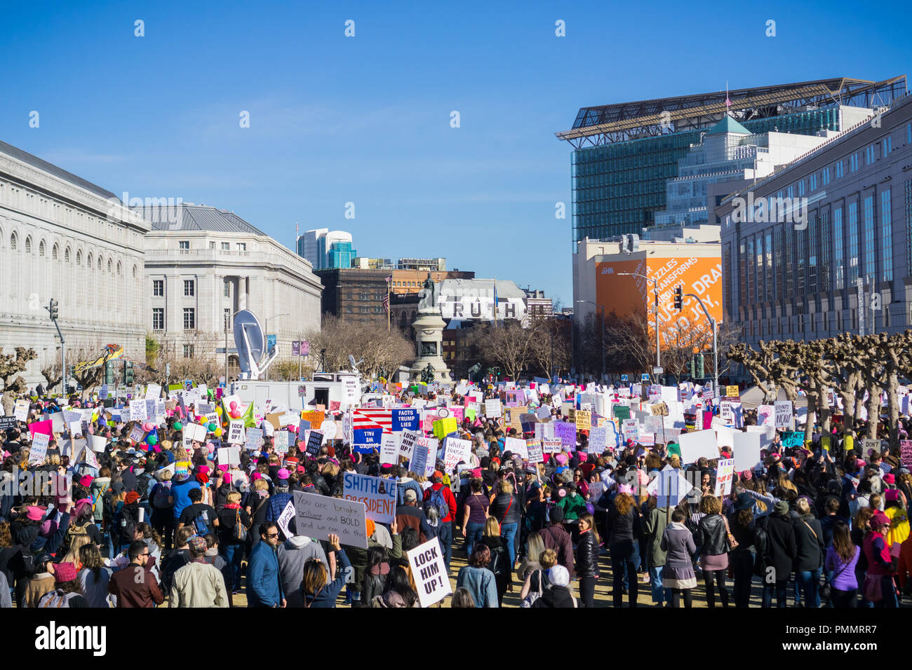 Start of protest march hi-res stock photography and images - Alamy