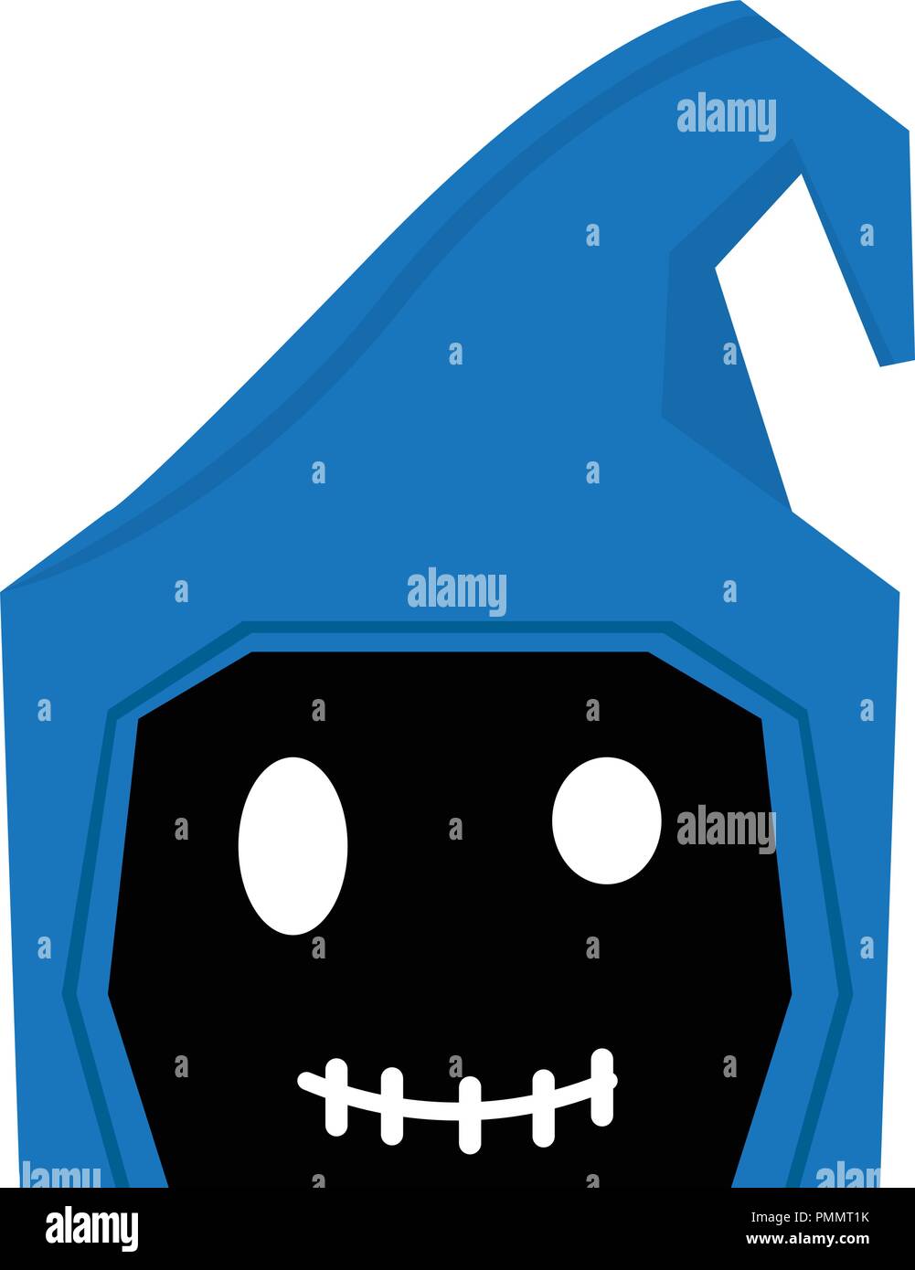 Happy halloween cartoon reaper avatar Stock Vector Image & Art - Alamy