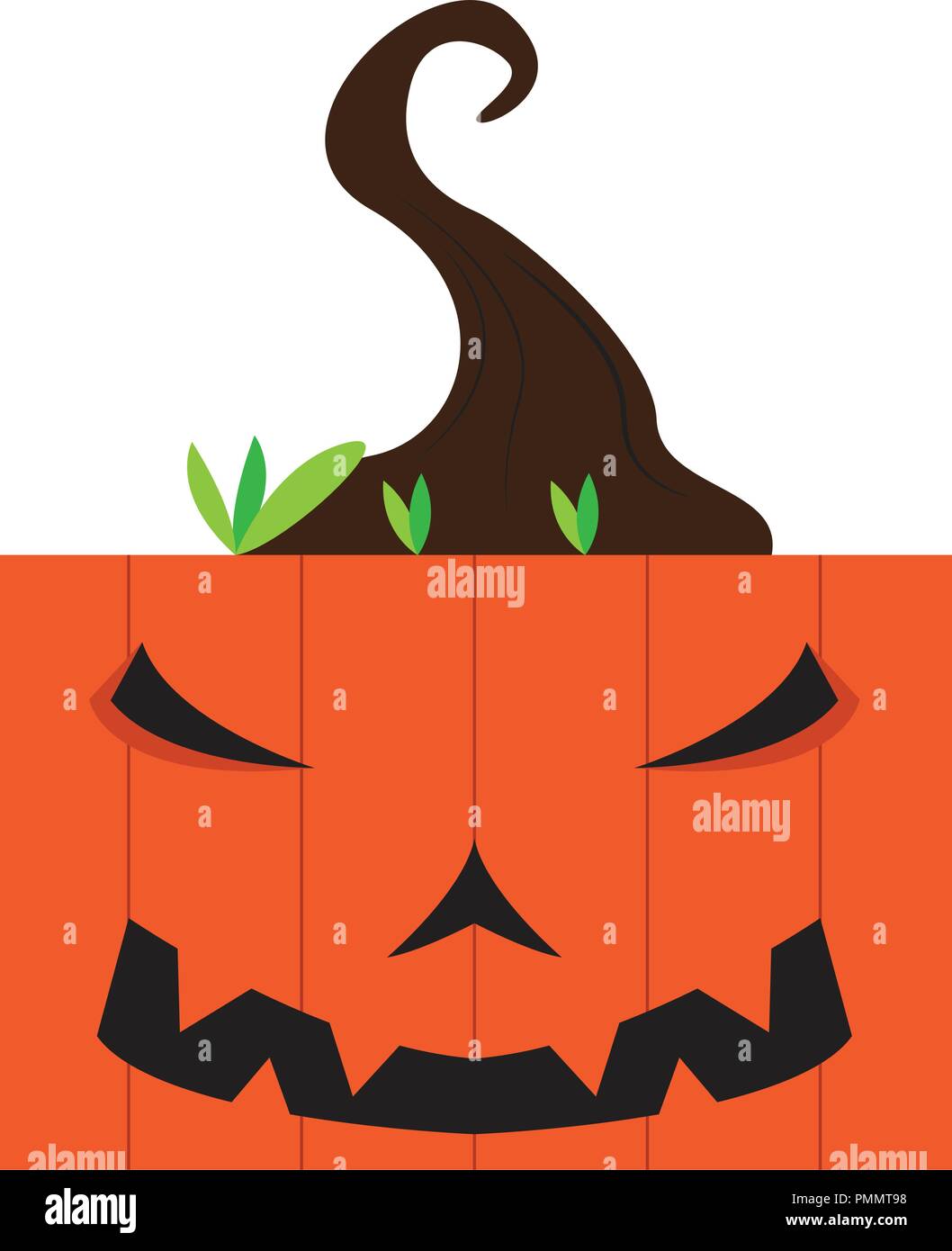 Angry halloween cartoon pumpkin avatar Stock Vector Image & Art - Alamy