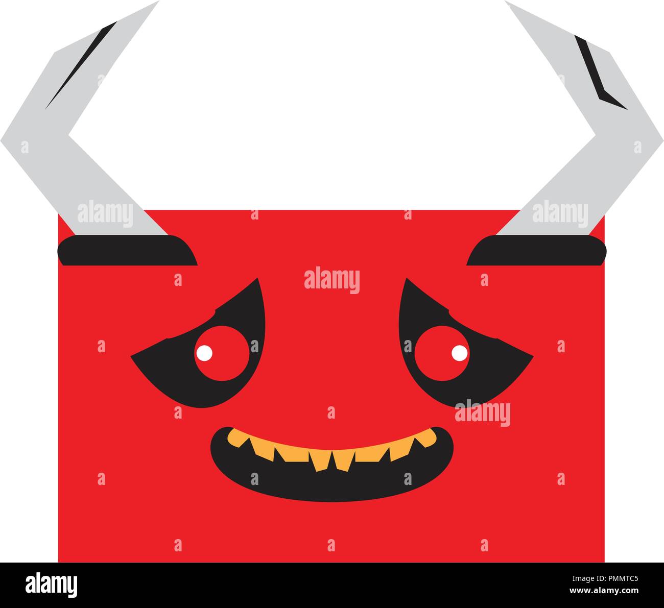 Cartoon demon Stock Vector Images - Alamy