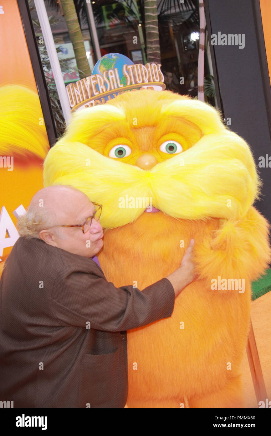 Danny DeVito 02/19/2012 "The Lorax" Premiere held at the Universal ...