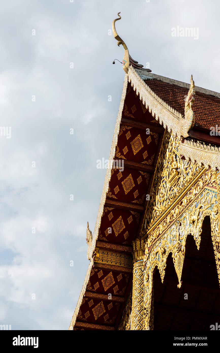 Beautiful temple roof design from hi-res stock photography and images ...
