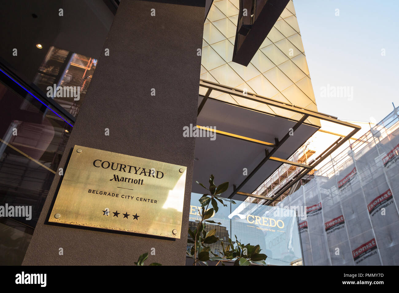 Courtyard marriott logo hi-res stock photography and images - Alamy