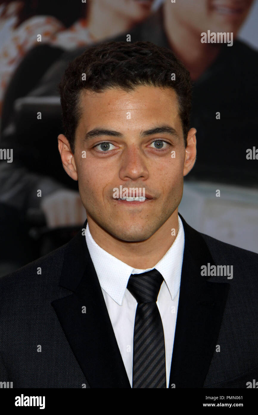 Rami malek larry crowne premiere hi-res stock photography and images ...
