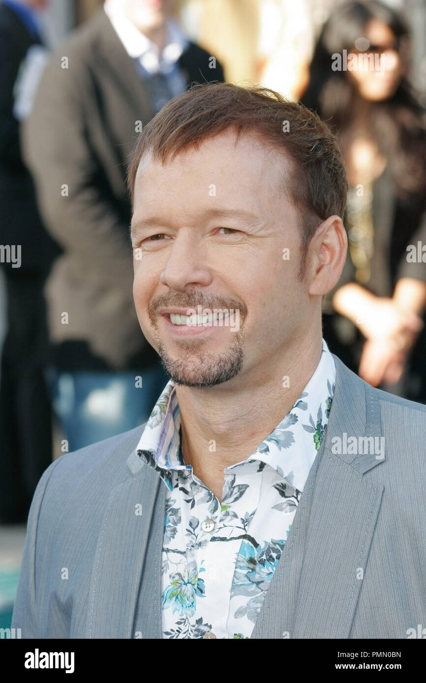 Donny Wahlberg at the World Premiere of Columbia Pictures and Metro ...