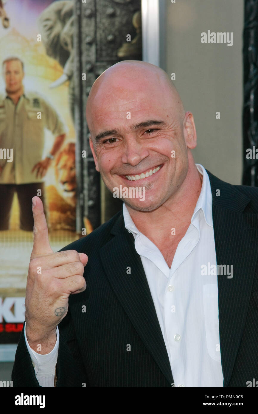 Bas Rutten at the World Premiere of Columbia Pictures and Metro-Goldwyn ...