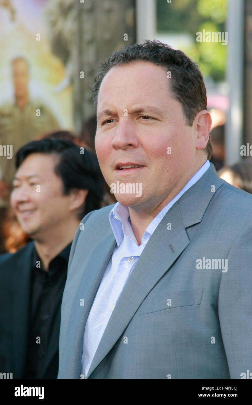 Jon Favreau at the World Premiere of Columbia Pictures and Metro ...