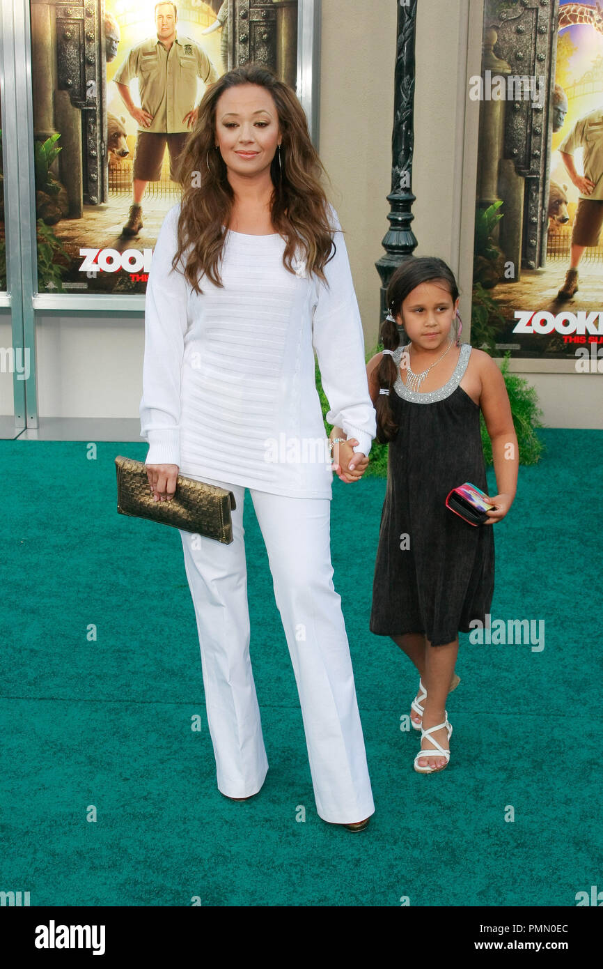 Leah remini her daughter hi-res stock photography and images - Alamy